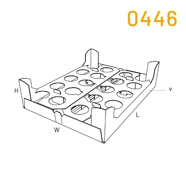 Modelo FEFCO 0446 - Cartenvas SL